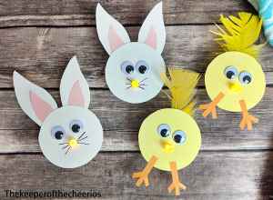 Easter Tea Light Craft - The Keeper of the Cheerios