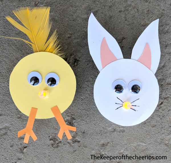 Easter Tea Light Craft - The Keeper of the Cheerios