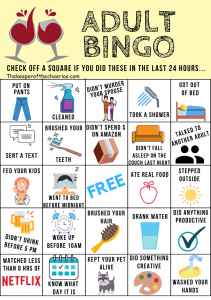 Adult Bingo - The Keeper of the Cheerios