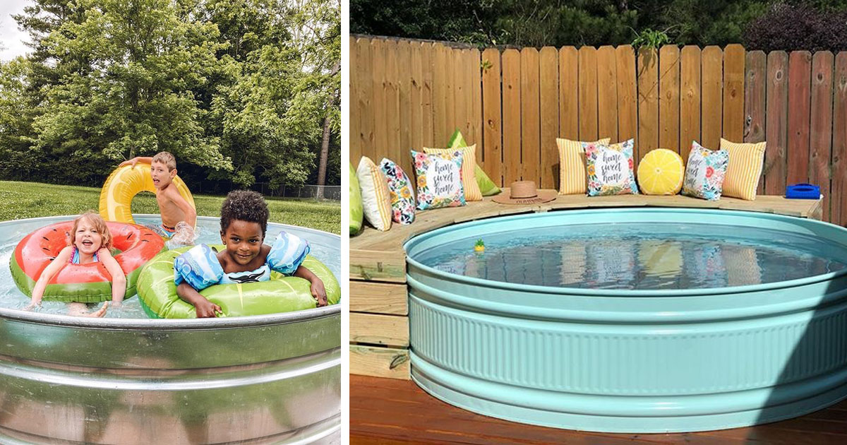 Stock Tank Pools Are Becoming The Hottest Thing This Summer! - The ...