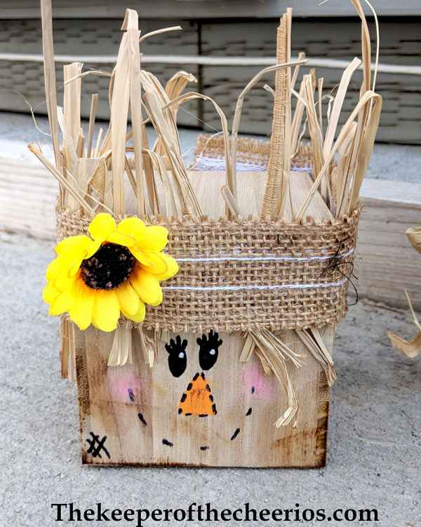 Fall Wood Blocks - The Keeper of the Cheerios