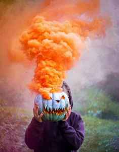 Halloween Pumpkin Smoke Bombs Are A Thing, And They Make For Amazing ...