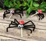Halloween Lollipop Spiders - The Keeper of the Cheerios