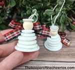 Button Angel Ornament - The Keeper of the Cheerios