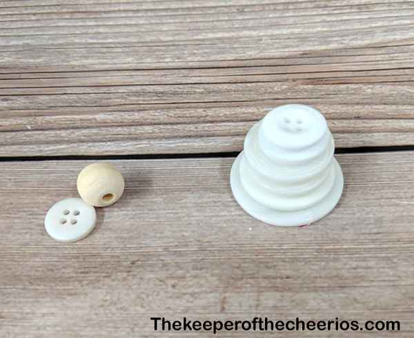 Button Angel Ornament - The Keeper of the Cheerios