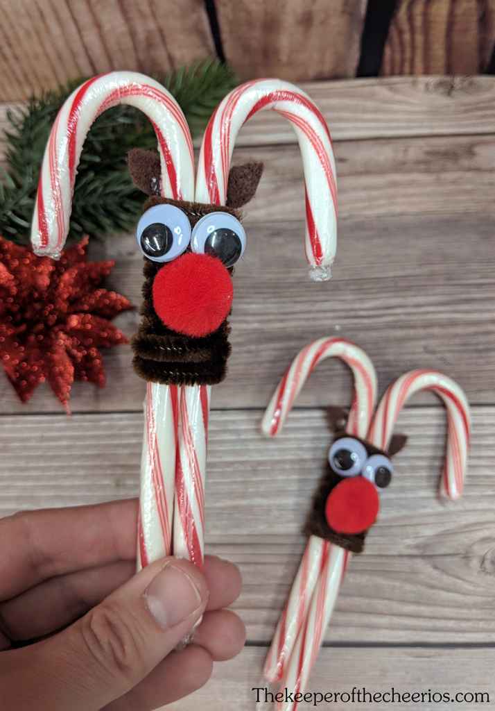 Rudolph Candy Canes - The Keeper of the Cheerios