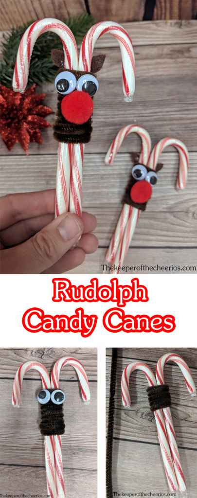Rudolph Candy Canes - The Keeper of the Cheerios