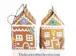 Gingerbread House Christmas Ornament Craft - The Keeper of the Cheerios