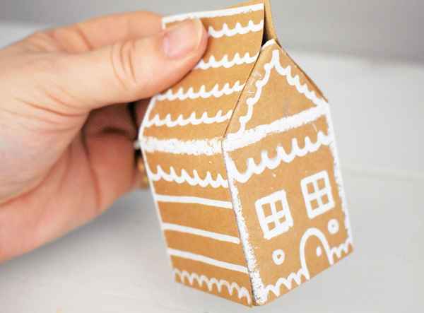 Gingerbread House Christmas Ornament Craft - The Keeper of the Cheerios