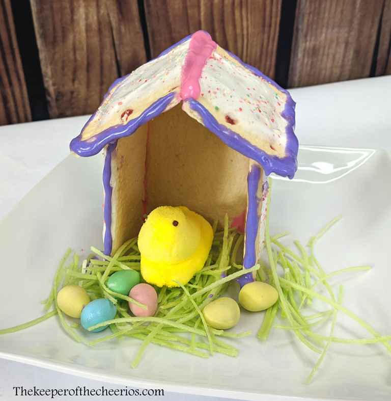 Easter Peeps Pop Tart House - The Keeper of the Cheerios