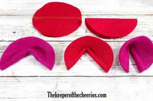 Felt Fortune Cookies - The Keeper of the Cheerios