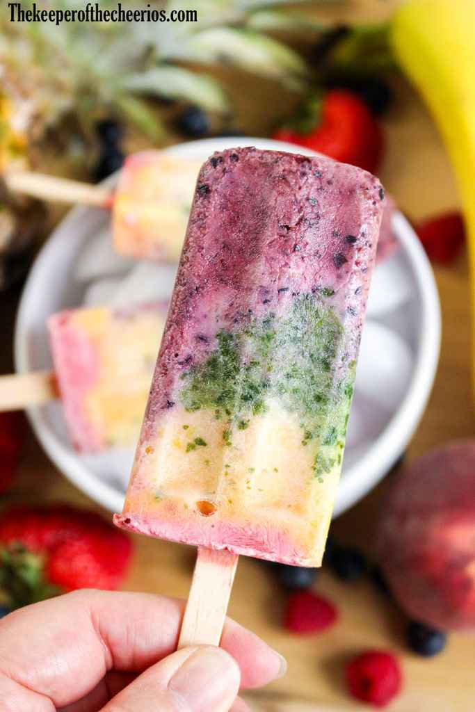 Rainbow Popsicles - The Keeper of the Cheerios