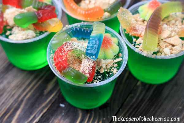 Swamp Jello Shot - The Keeper of the Cheerios