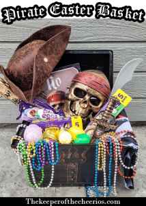 Pirate Easter Basket - The Keeper of the Cheerios