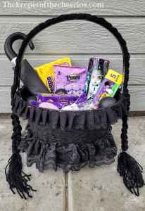 Wednesday Addams Easter Basket - The Keeper of the Cheerios