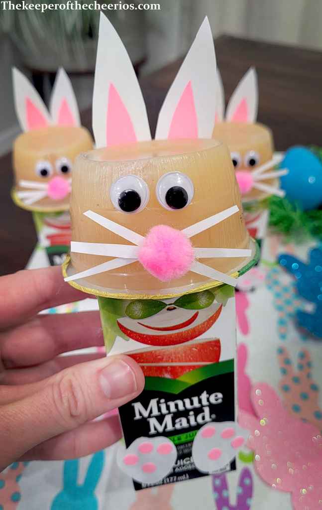 Easter Bunny Juice Boxes - The Keeper of the Cheerios