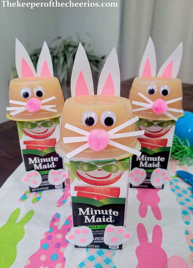 Easter Bunny Juice Boxes - The Keeper of the Cheerios