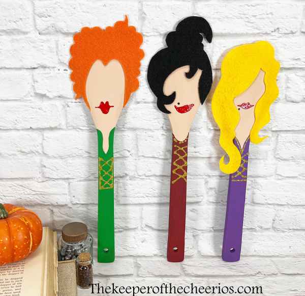 Hocus Pocus Wooden Spoons - The Keeper of the Cheerios